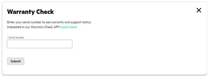 How To Check Maintenance Warranty For HPE - M Global Services